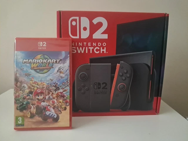 NINTENDO SWITCH 2 With Mario Kart World Physical £567.72 - PicClick UK