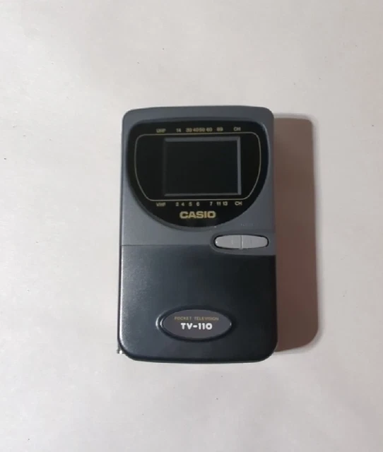 VINTAGE CASIO PORTABLE Color Tv Model Tv-110 $12.49 - PicClick