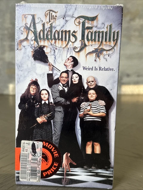 THE ADDAMS FAMILY (VHS, 1992) McDonald's Released New Factory Sealed ...