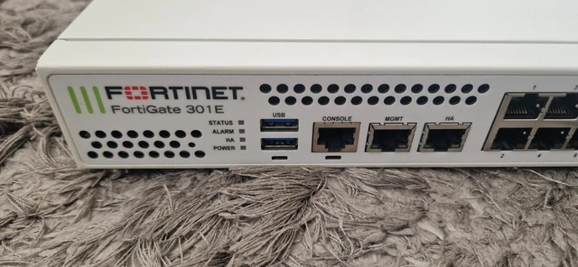 FORTINET FORTIGATE 301E VPN Firewall with licenses till 2026-06 £699.00 ...
