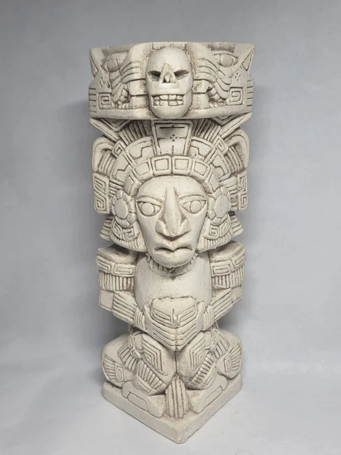 MESOAMERICA INDIGENOUS AZTEC Mayan Native Mexico Totem Pole Ancient ...