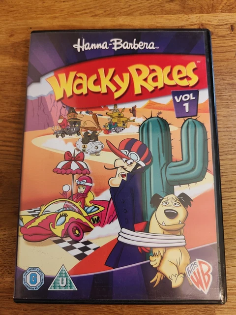 DVD - WACKY Races Vol 1 Classic Hanna-Barbera Collection PAL Plays UK ...