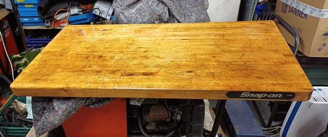 SNAP ON 40 inch roll cab Butchers Block Wooden Top £150.00 - PicClick UK