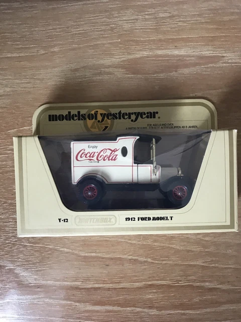 MODEL OF YESTERYEAR Coca Cola Model T Ford Van £7.99 - PicClick UK