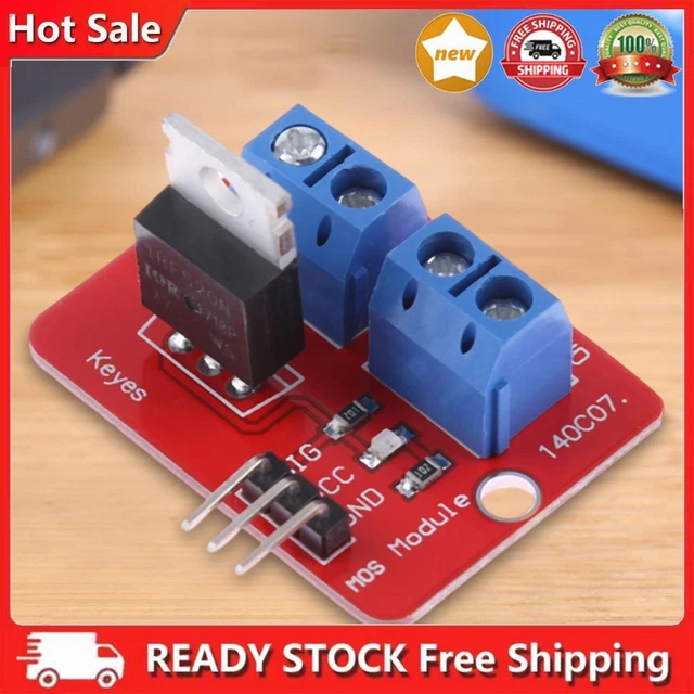 0-24V TOP MOSFET Button IRF520 MOS Driver Module for Arduino MCU ARM UK £3.35 - PicClick UK
