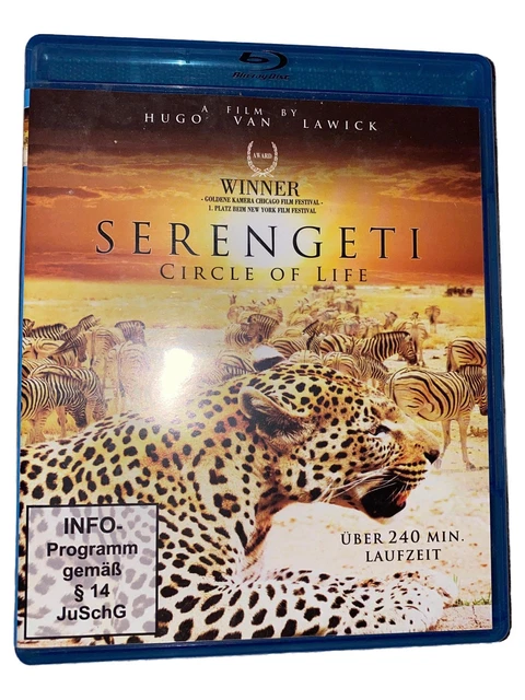 SERENGETI CIRCLE OF Life Blu-Ray Doku Hugo Van Lawick Natur Tierfilm ...
