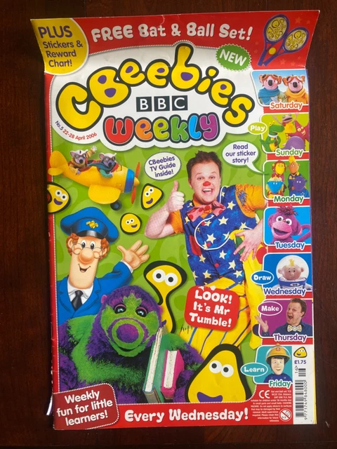 CBEEBIES WEEKLY MAGAZINE No 5 April 2006 Tweenies Roly Mo Balamory rare ...
