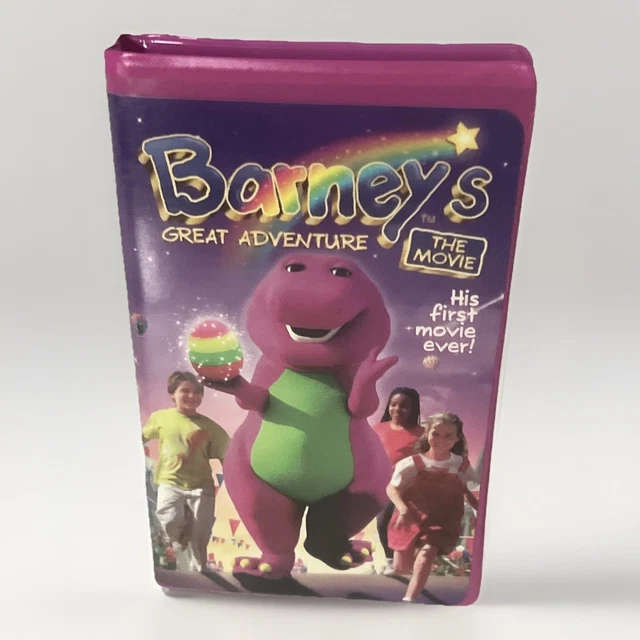 BARNEY'S GREAT ADVENTURE The Movie Clamshell VHS 1998 - Excellent ...