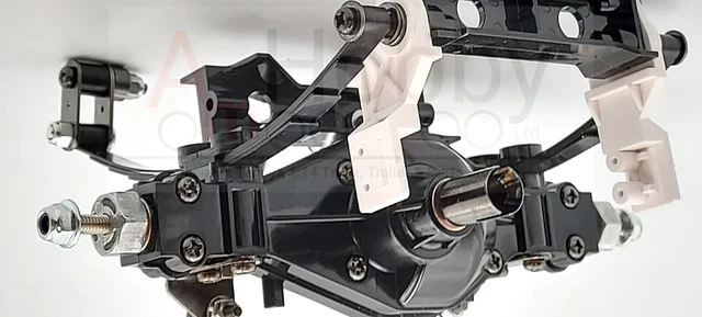 TAMIYA 1/14 TRUCK Scania 770S 4x2 Rear Suspension & Differential Set-up ...