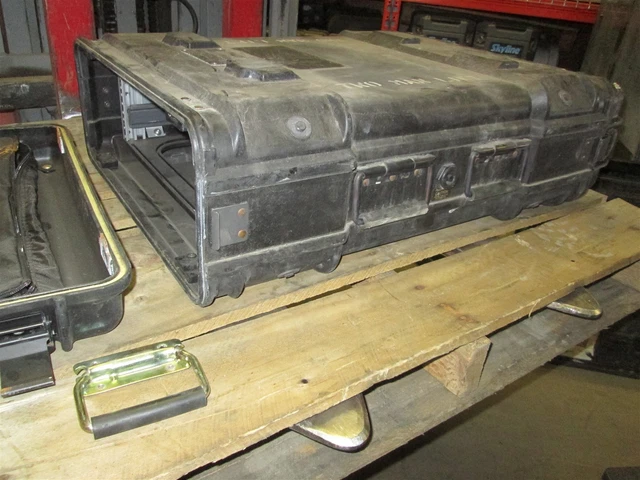 RACKMOUNT 03U X24 Wheeled ECS Legacy Composite Shock Mount Shockmount ...