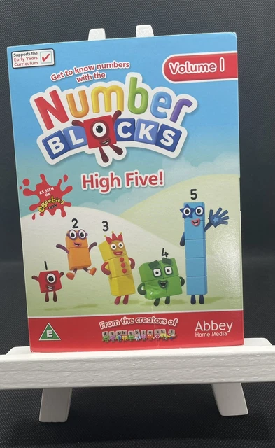NUMBERBLOCKS: HIGH FIVE! Volume 1 DVD Special With Card Sleeve CBeebies ...