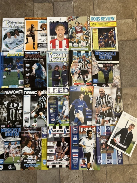 JOB LOT NEWCASTLE United Programmes £3.50 - PicClick UK