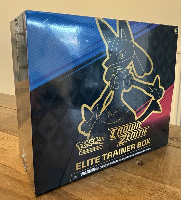 POKÉMON TCG CROWN Zenith Elite Trainer Box New And Sealed In Box £67.09 ...