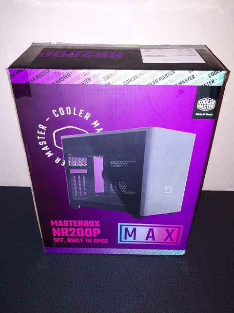 COOLER MASTER MASTERBOX NR200P MAX Mini Tower PC Case - FAULTY AIO $321 ...