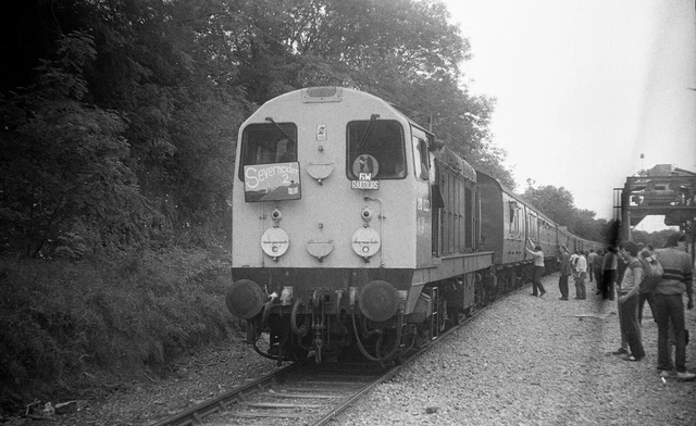 ORIGINAL 35MM RAIL Neg. Class 20 20022 30 6 85 Tytherington Quarry ...