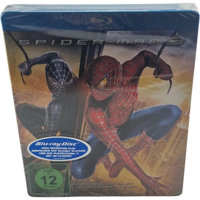 SPIDER-MAN 3 BLU-RAY Steelbook Blu-Ray Tobey Maguire, Kirsten Dunst ...