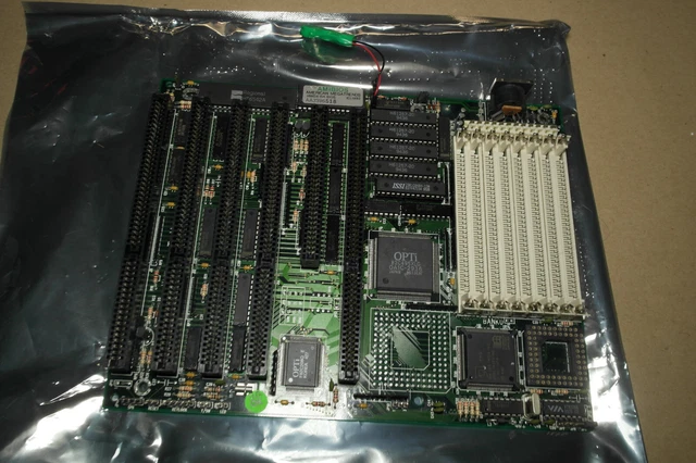 386 MOTHERBOARD ISA AMD 384DX-40 MHz CPU baby AT J302C-1 £59.99 ...