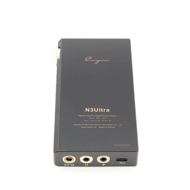 CAYIN N3ULTRA VACUUM Tube Portable Digital Audio Player Hi-Res Music ...