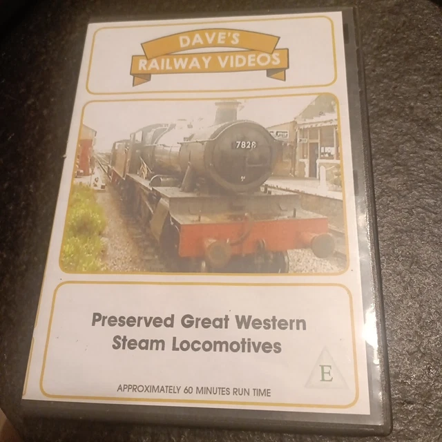 DVD DAVE'S RAILWAY Video Films - Preserved Great Western GWR Steam ...