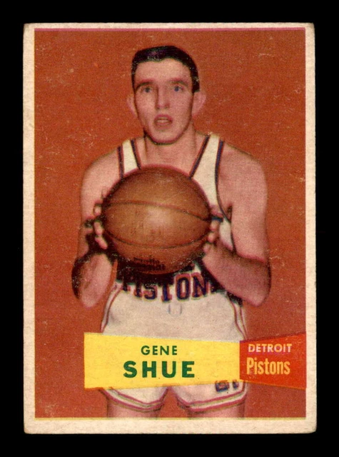 1957 TOPPS #26 Gene Shue RC VGEX X2751886 EUR 30,78 - PicClick FR