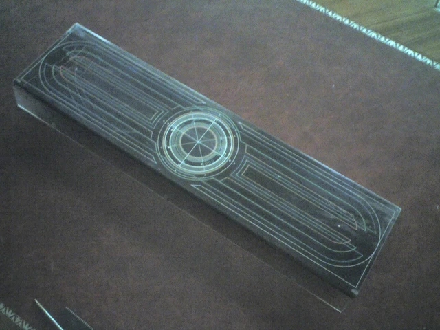 BALLY MIDWAY TRON Plexi Arcade Original Control Panel Coin Op Original ...