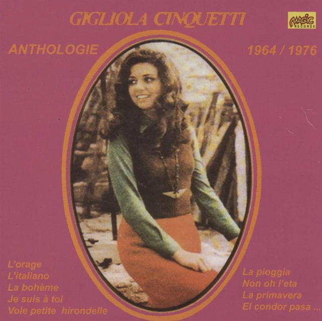 ANTHOLOGIE 1964 / 1976 - Gigliola Cinquetti (Audio Cd) EUR 17,50 ...