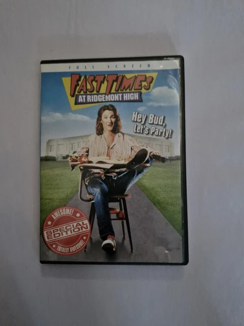 FAST TIMES AT Ridgemont High [Special Edition] (DVD, 1982) £7.89 ...