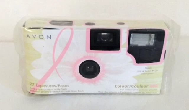 VINTAGE AVON BREAST Cancer Crusade Single Use Camera with Flash $24.99 ...