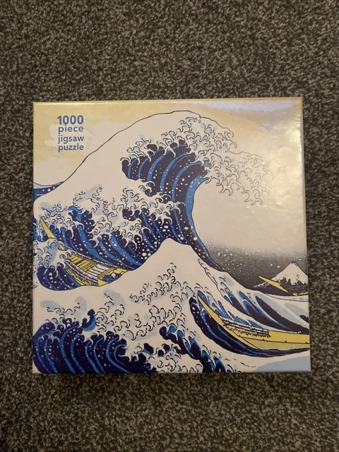 ADULT JIGSAW PUZZLE Hokusai: The Great Wave: 1000-Piece Jigsaw Puzzle ...