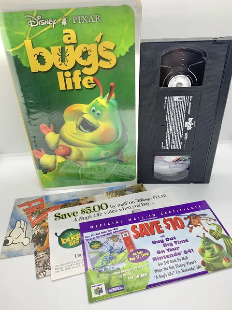 DISNEY PIXAR A Bug’s Life VHS With Original Advertisements £6.15 ...