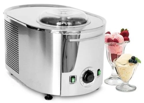 MUSSO GELATIERA MINI con compressore Ice Cream Machine INOX -NUOVA-made ...