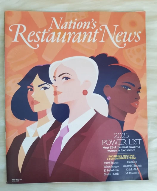 NATION'S RESTAURANT NEWS Magazine April 2025 Most Powerful Women In ...