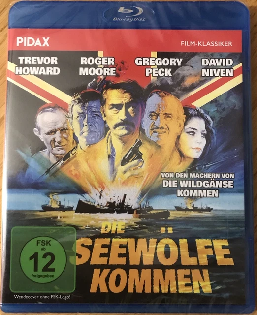 THE SEA WOLVES *1980 / Gregory Peck / Roger Moore* NEW Region B Blu-ray ...