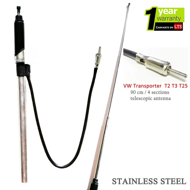 VW T3 AUTOBUS Camper Furgone Transporter Caravelle Vanagon Antenna T25 ...