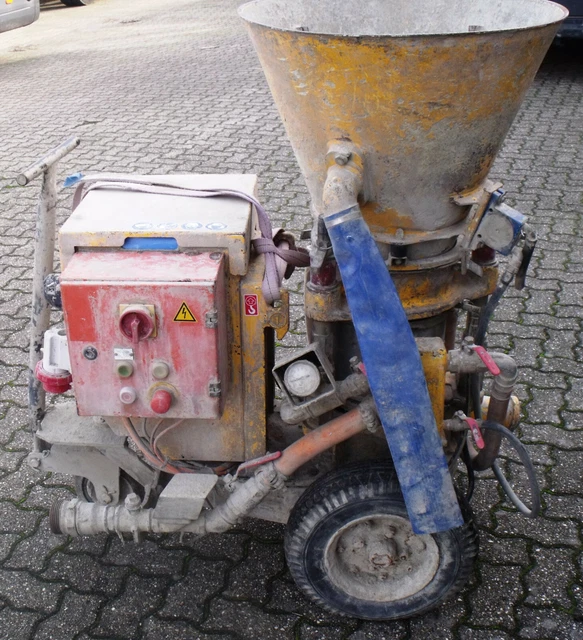 SPRITZBETONMASCHINE ALIVA 237 - Betonspritzgerät (MH 32) EUR 2.498,50 ...