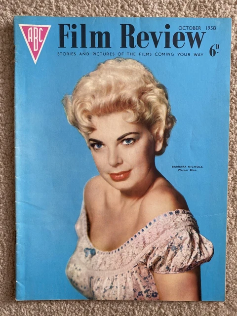 ABC FILM REVIEW October 1958 Barbara Nichols / Kirk Douglas / Julie ...