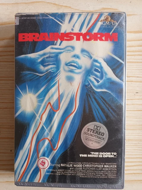 BRAINSTORM - VHS Video Big Box Ex Rental Pre Cert MGM £12.00 - PicClick UK