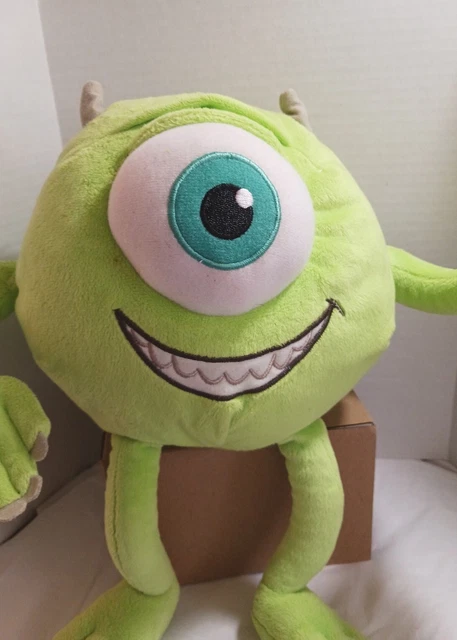 DISNEY PIXAR MONSTERS Inc Mike Wazowski 12” Plush One-eyed Green ...