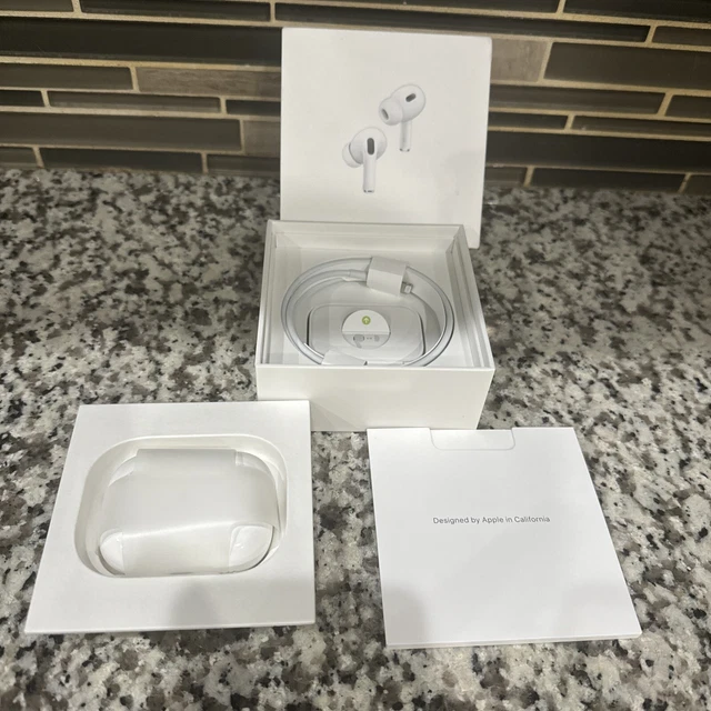 APPLE AIRPODS PRO 2da Generación 2023 A2968 Magsafe Carga USB-C ...