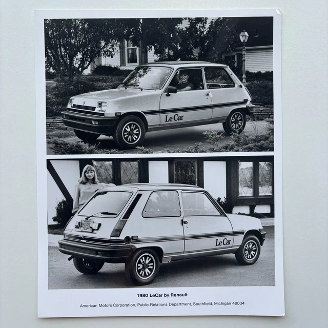RENAULT USA AMC - photo de presse Renault 5 Le Car - 1980 EUR 5,75 ...