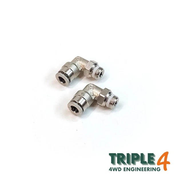 LAND ROVER DEFENDER TD5 Triple 4 Wading Kit Axle Breather Union Set 6mm ...