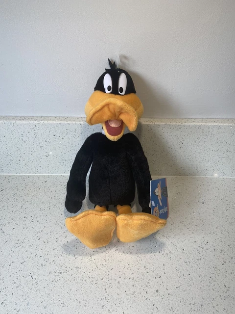 DAFFY DUCK SOFT Toy Plush 14” Official Looney Tunes WB Vintage ...