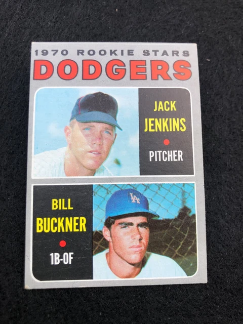 CARTE BILL BUCKNER Los Angeles Dodgers Rookie 1970 Topps #286 EUR 0,93 ...