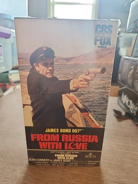 VINTAGE JAMES BOND 007: From Russia With Love VHS Tape 1984 Sean ...