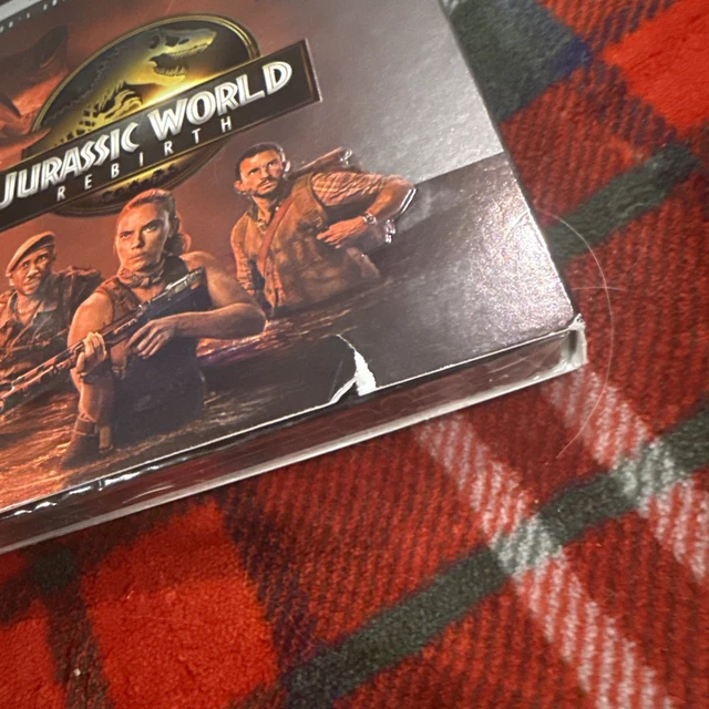JURASSIC WORLD REBIRTH (2025) [4K Ultra HD + Blu-ray] With Slip $15.00 ...