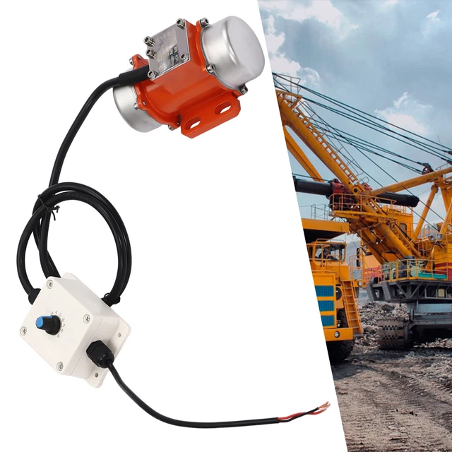 VIBRATION MOTOR WITH Speed Controller, Electric Vibration Motor ...