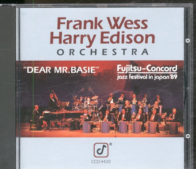 FRANK WESS - Harry Edison Orchestra Dear Mr. Basie CD Europe Concord ...