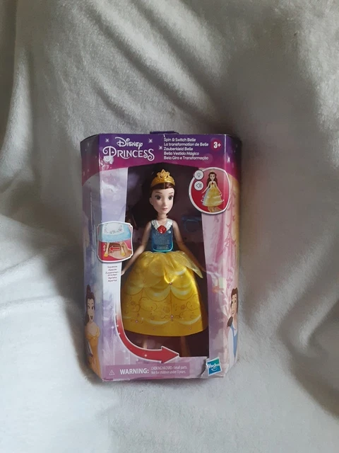 HASBRO DISNEY PRINCESS Spin & Switch Belle Doll - AGES 3+ NEW IN BOX ...
