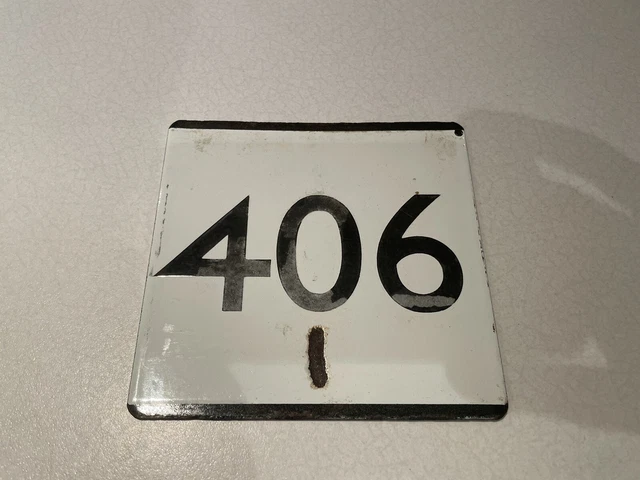 LONDON TRANSPORT ENAMEL BUS STOP SIGN - E Plate - 406 EUR 29,27 ...