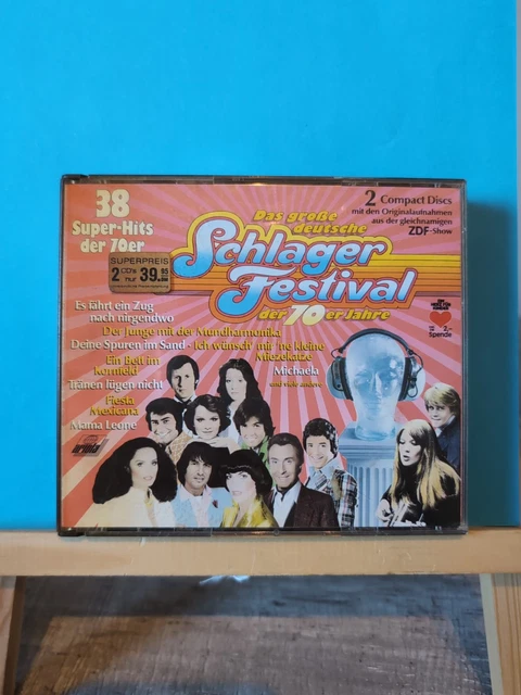 DAS GROSSE DEUTSCHE Schlagerfestival der 70er Jahre + 2CD + Daliah Lavi ...